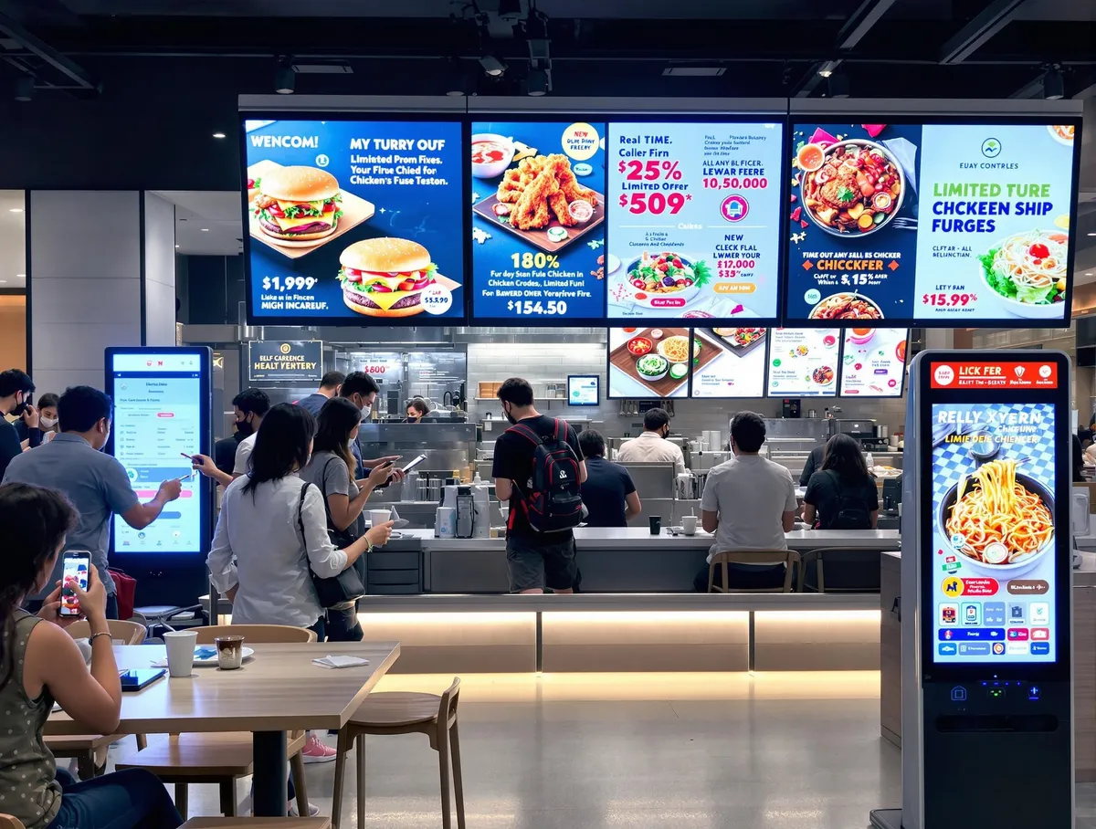 Digital Signage :Transforming the Quick Service Restaurant Experience ...