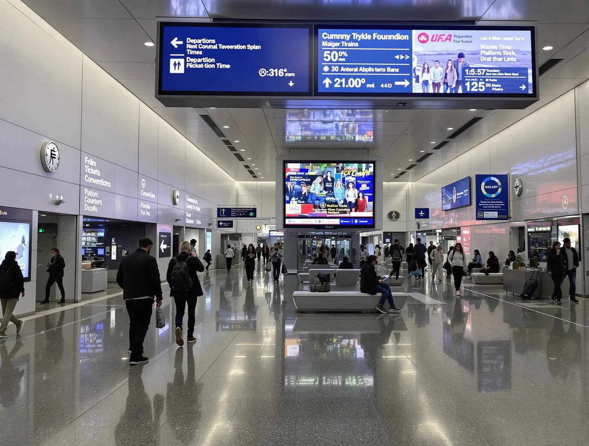 Why Airports and Transportation Hubs Rely on Digital Signage and ...